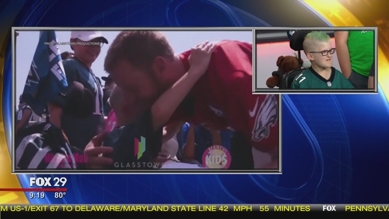 Giovanni Hamilton talks about meeting Carson Wentz