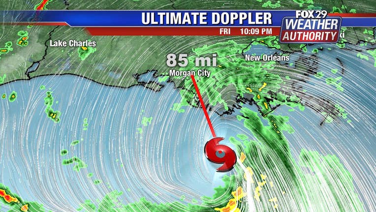 Barry makes landfall in Louisiana, weakens to tropical storm Barry makes landfall in Louisiana, weakens to tropical storm