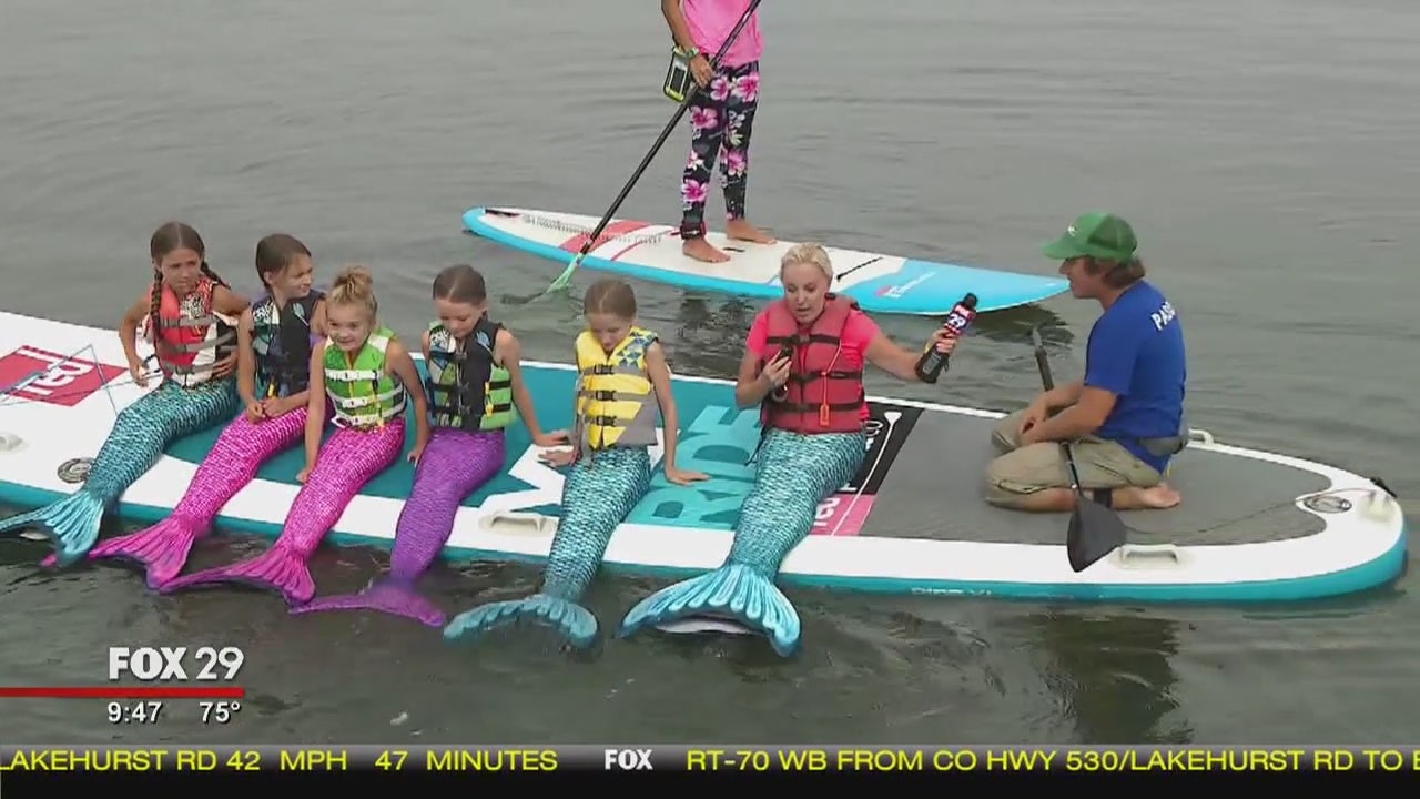 Mermaids are taking over the Jersey Shore thanks to Mermaid Camp