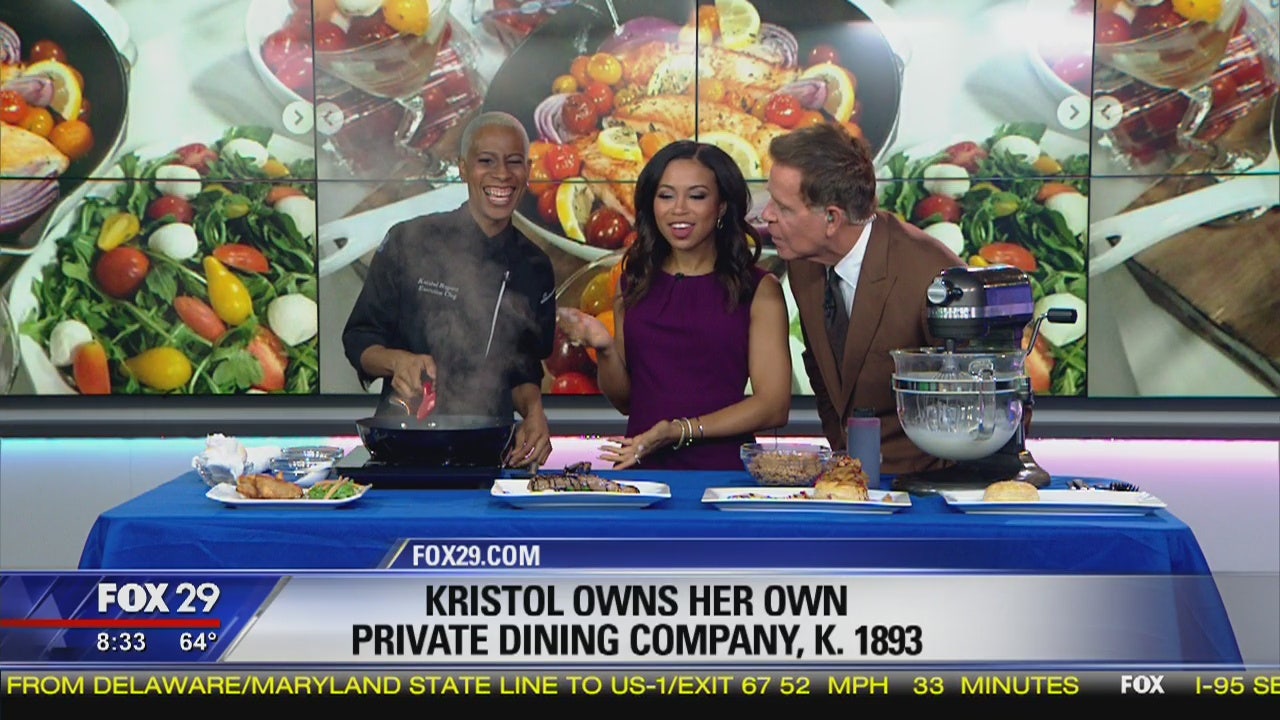 'Chopped' winner Kristol Bryant shows off her cooking skills on Good Day