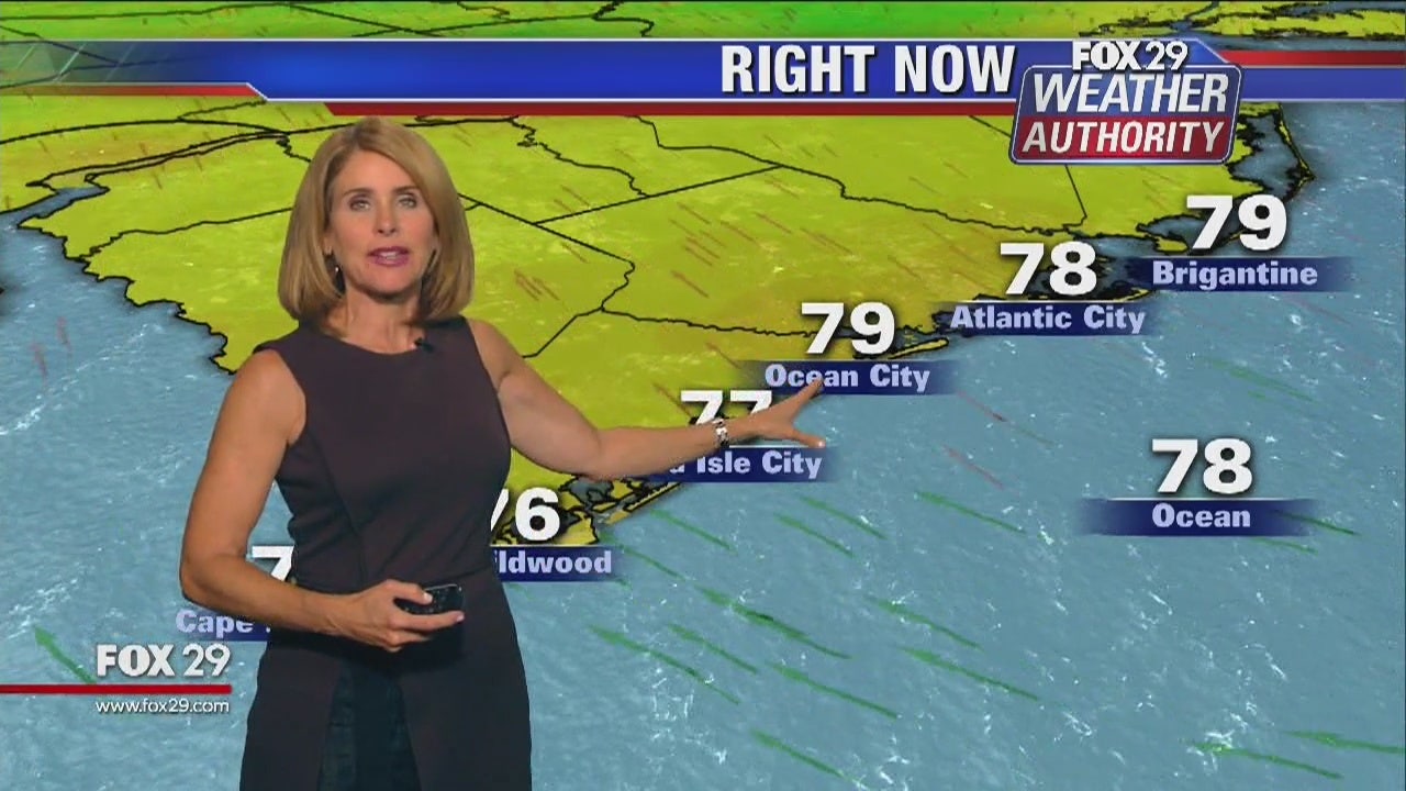 Fox 29 Weather Authority 7-day forecast 11 pm