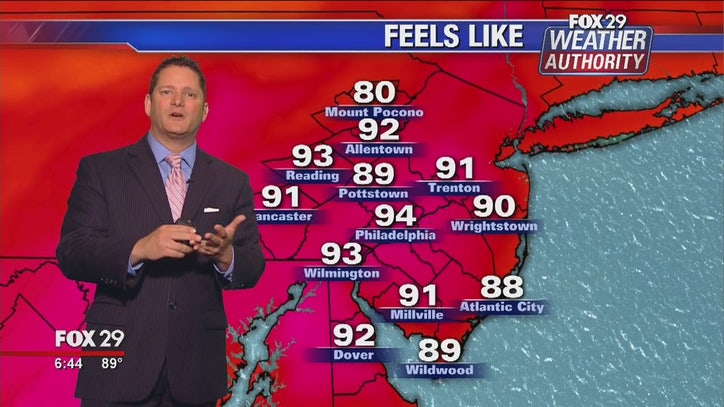 Fox 29 Weather Authority 7-day forecast 6 pm | FOX 29 News Philadelphia