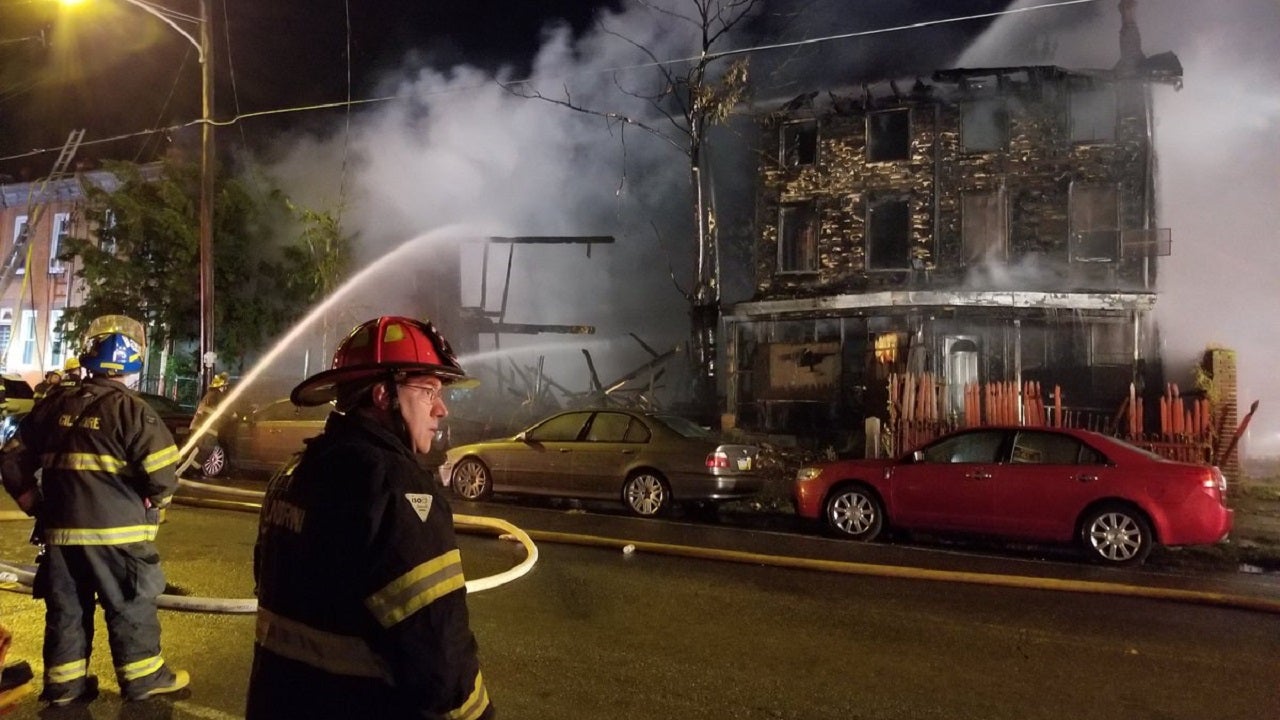 Crews battle 2-alarm house fire in North Philadelphia