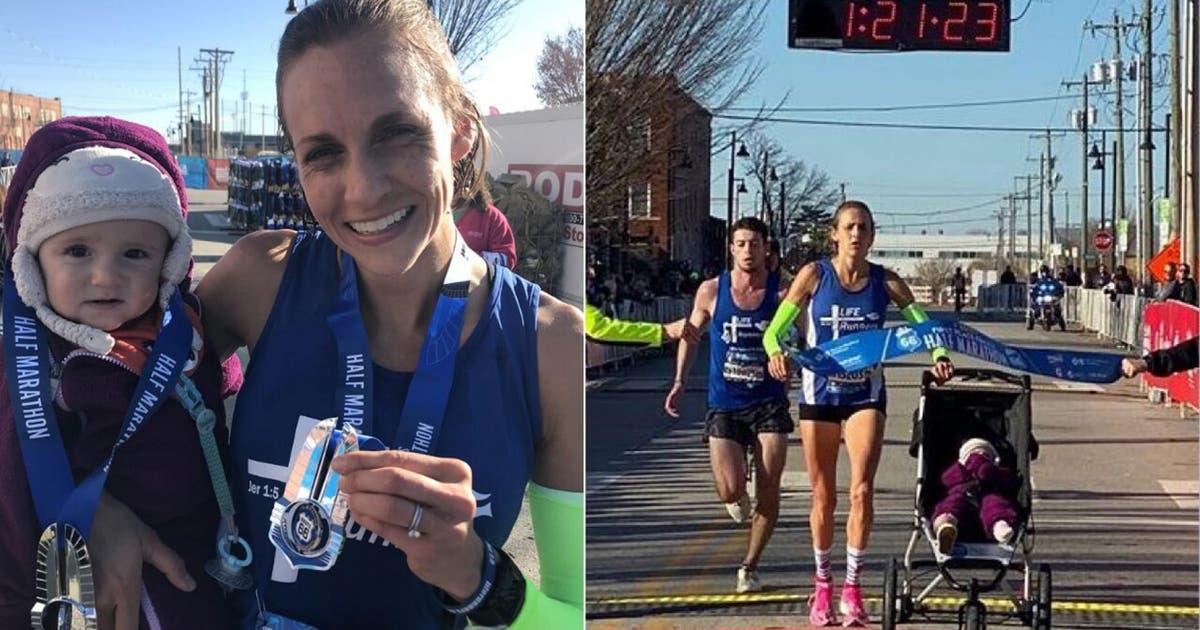 Guinness Book of World Records half-marathon time bested by mom -- and ...