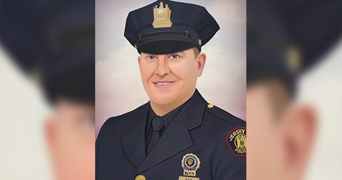 Local veteran, artist paints portrait of fallen Jersey City Detective ...