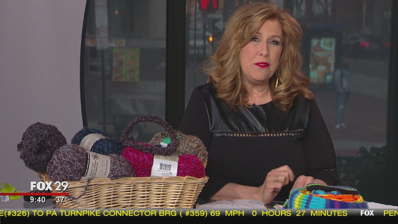 Sue Serio announces plans to knit temperature blanket in 2020