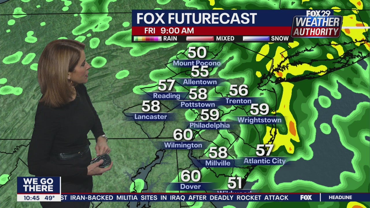 FOX 29 Weather Authority: 7-Day Forecast (Friday update)