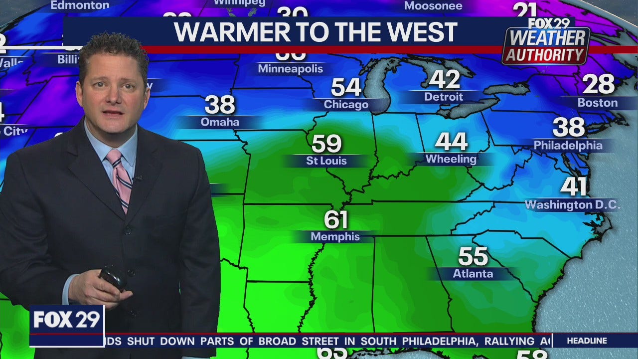 FOX 29 Weather Authority 7-day forecast 10 p.m. | FOX 29 News Philadelphia