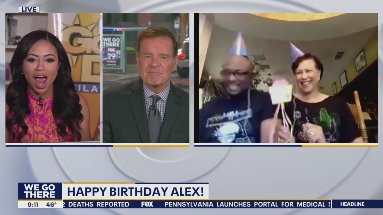 Alex Holley's family surprises her for her birthday!
