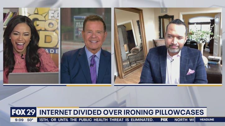 Internet divided over ironing pillowcases and sheets | FOX 29 News ...