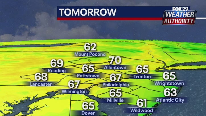 Weather Authority: Pleasant, mild Tuesday ahead | FOX 29 News Philadelphia