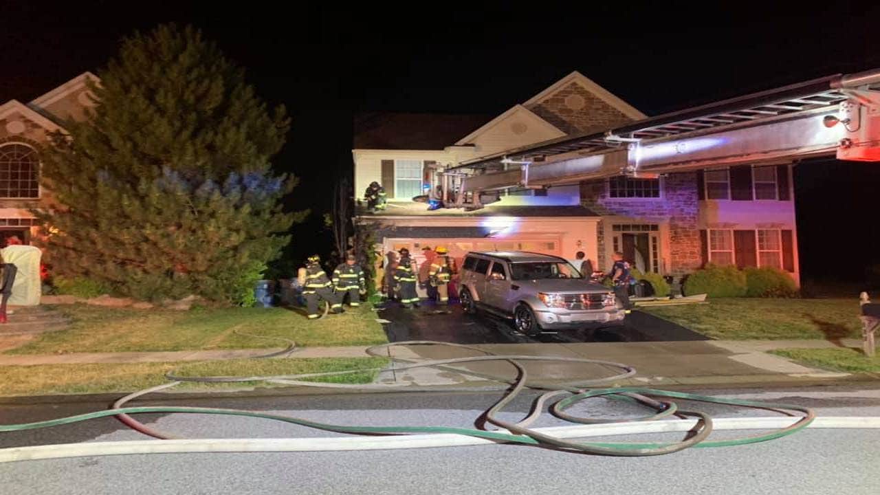 Fireworks ignite landscaping, cause house fire in New Castle | FOX 29 ...