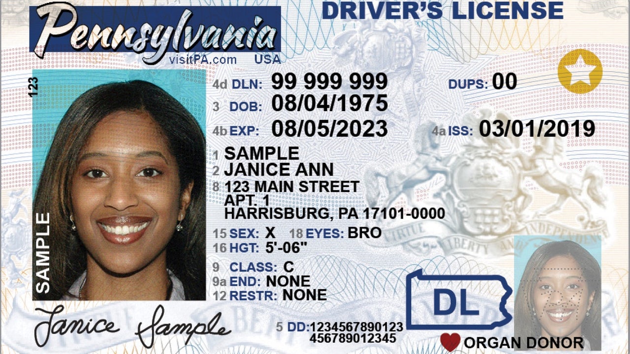Pennsylvania introduces gender-neutral driver license, ID card option ...