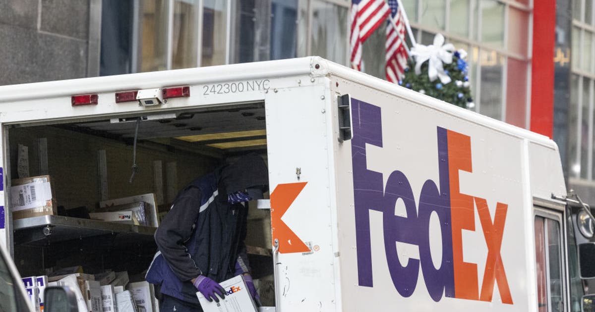 FedEx warns of holiday shipping delays after storms cause 'substantial ...