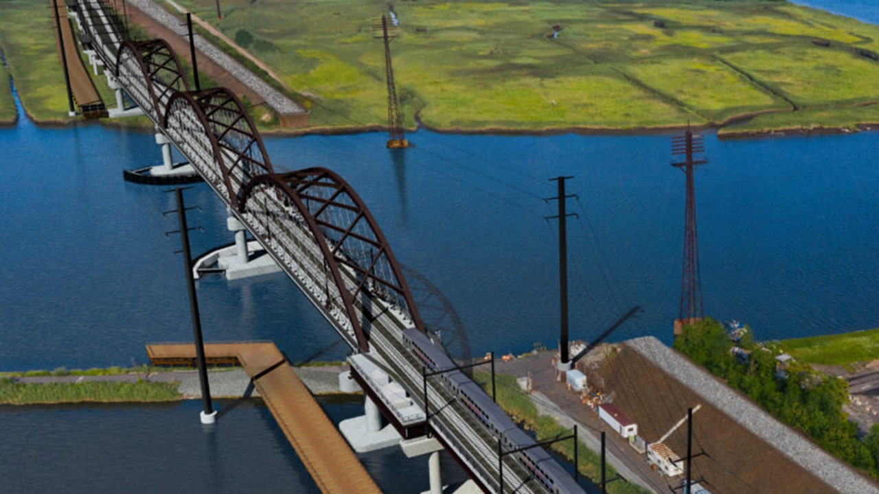 Amtrak Portal Bridge replacement construction gets green light | FOX 29 ...