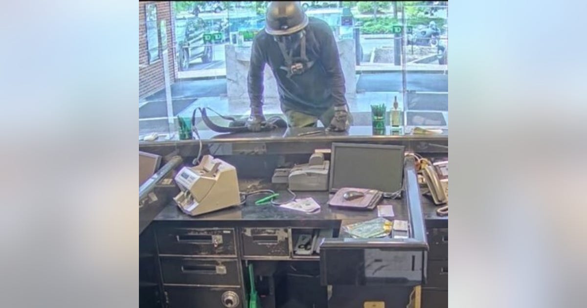 Police: Man in gas mask fails to jump counter twice during attempted TD ...