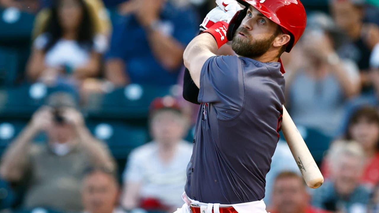 Bryce Harper back in Phillies' lineup after 52-game absence | FOX 29 ... Bryce Harper back in Phillies' lineup after 52-game absence | FOX 29 ...