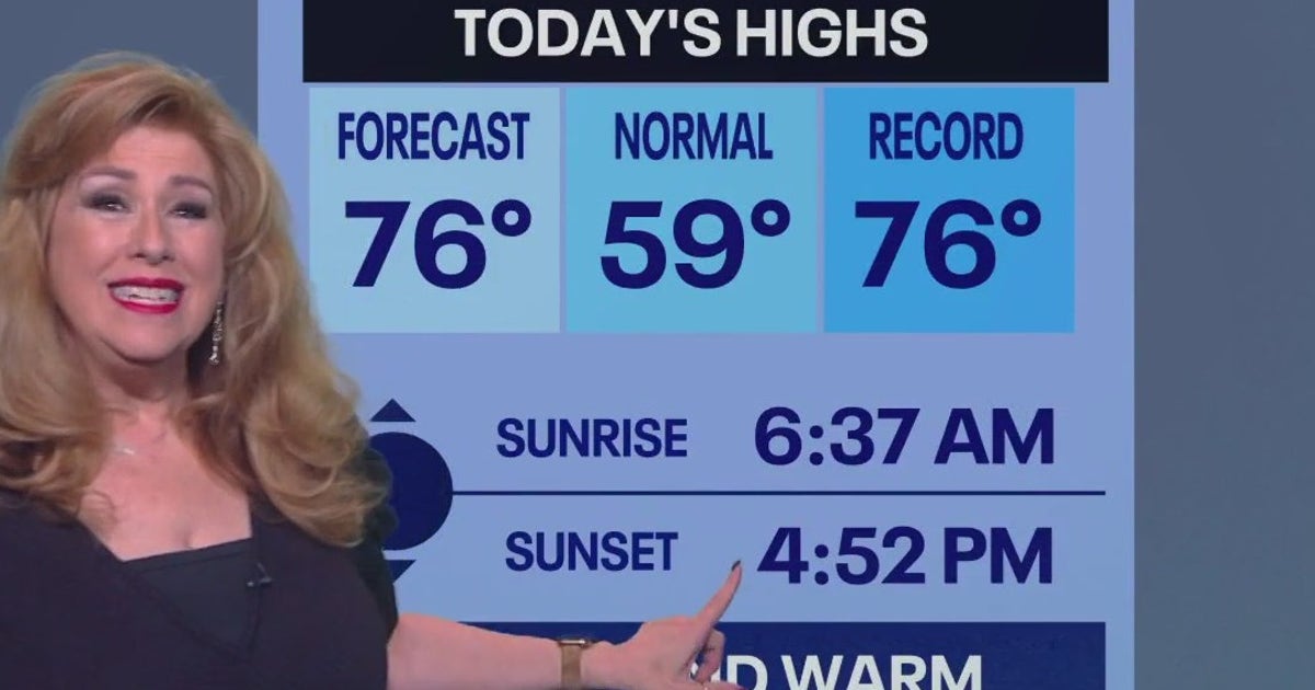 Weather Authority: Above-average temperatures to continue Monday ahead ...