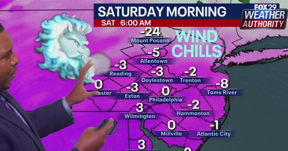 Weather Authority: Brutally cold temps, wind chills for Friday night ...