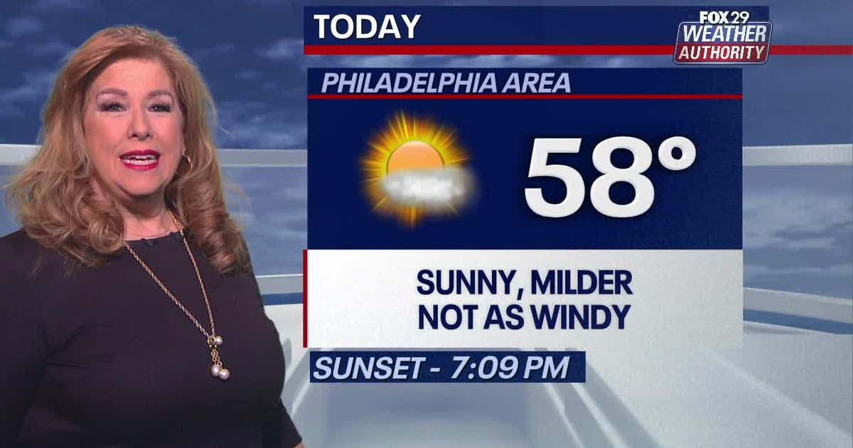 Weather Authority: Thursday to be less windy, sunny as temperatures ...
