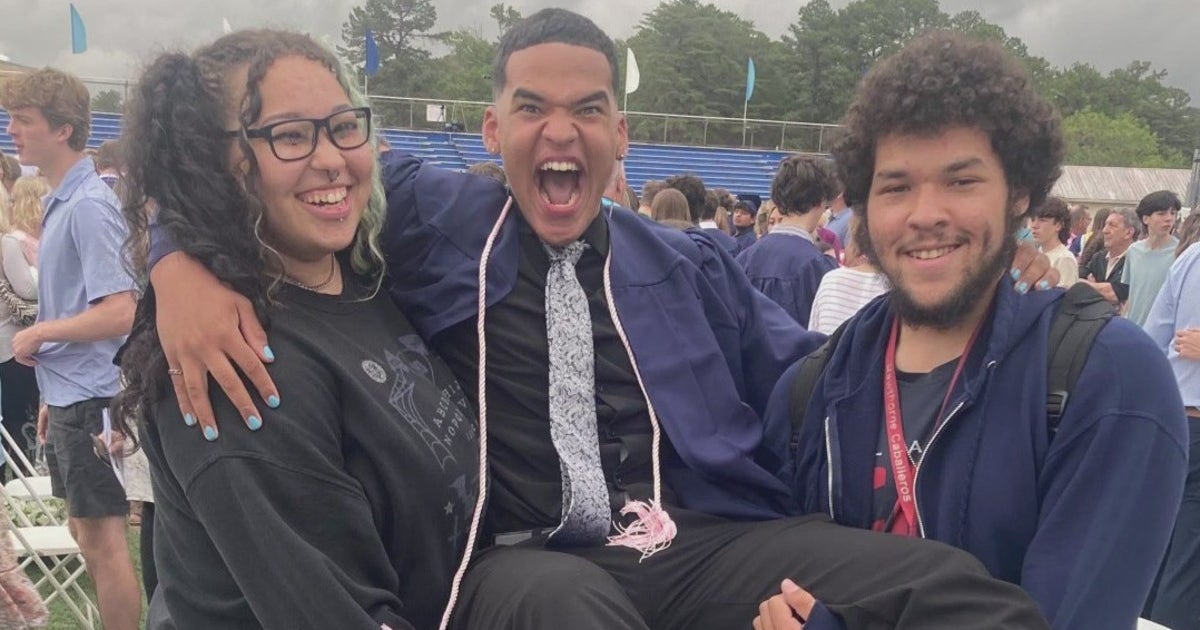 'He's not a quitter': Camden County family celebrates son's graduation ...