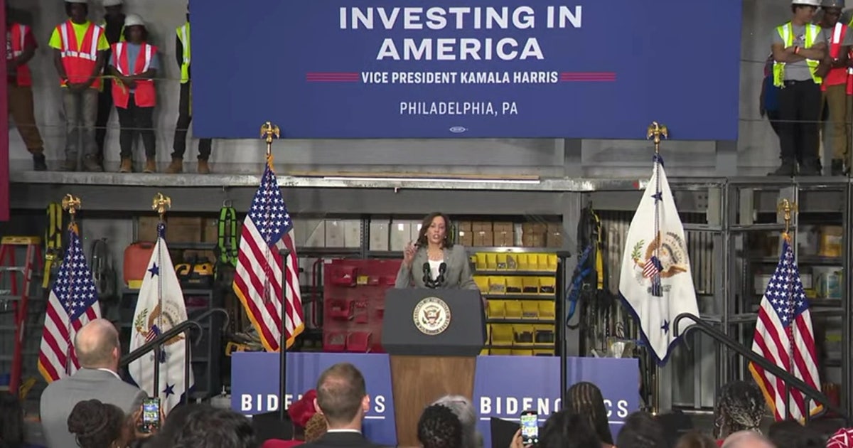 Harris in Philly: New rule means 'thousands of dollars' for ...