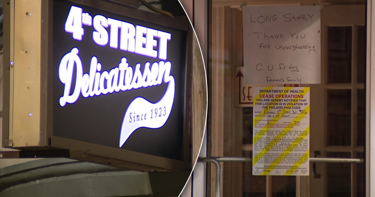 Famous 4th Street Deli to reopen Friday after health code violations ...