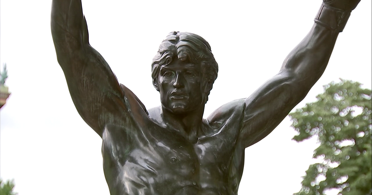Eagles playoffs: Rocky statue decorated with Redskins gear | FOX 29 ...