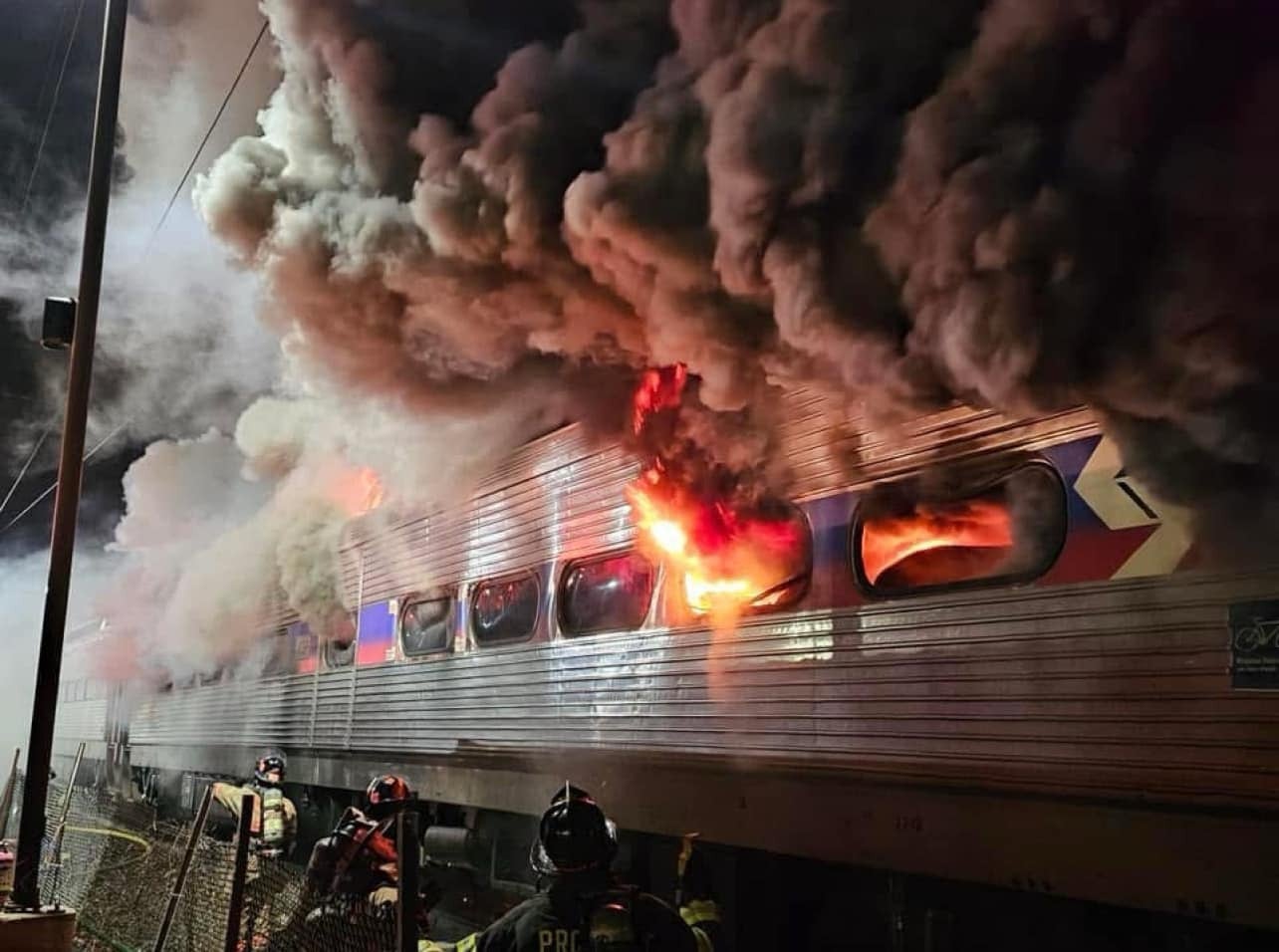 NTSB investigating after SEPTA regional rail train catches fire in ...