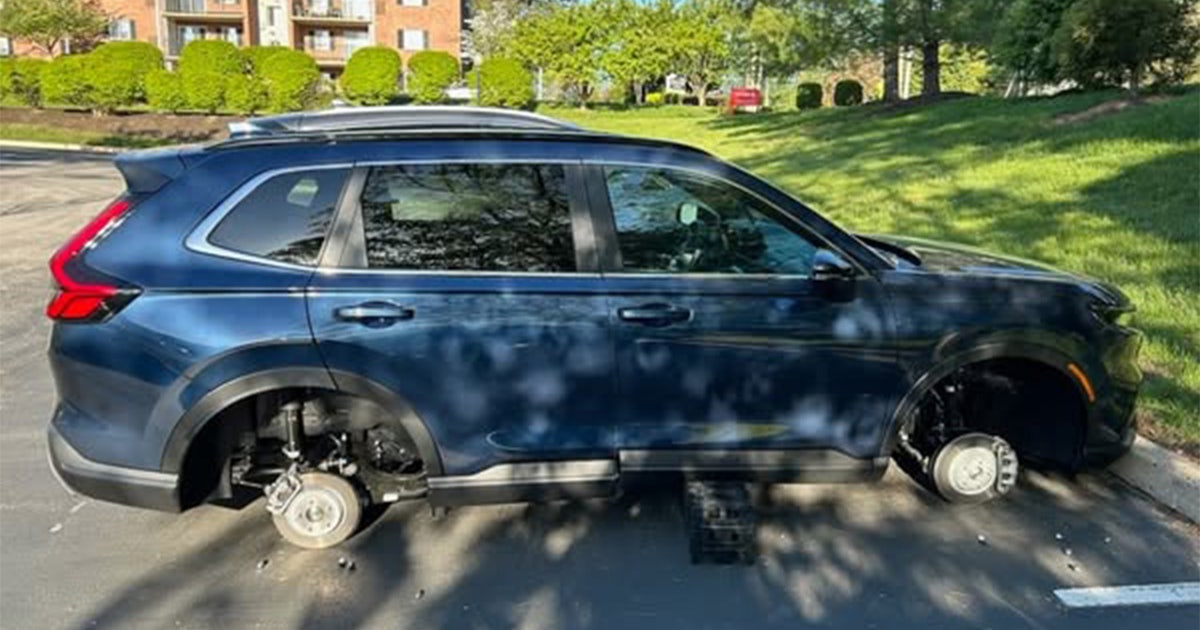 Police suggest adding locking lug nuts to wheels after tire thefts in ...