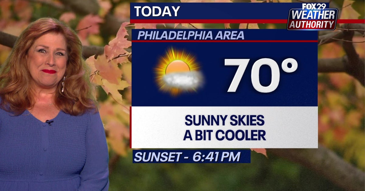 Philadelphia weather: Sunny, warm fall weekend on tap for Philly | FOX ...