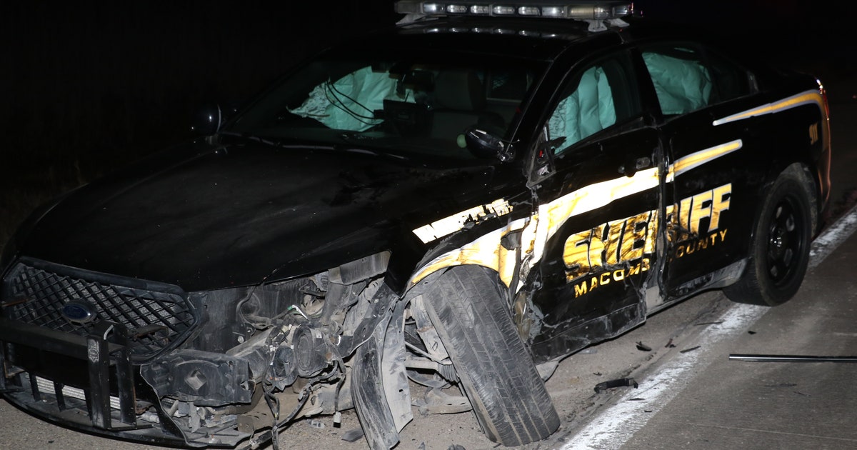 Suspected drunken driver with child in backseat hits deputy patrol car ...