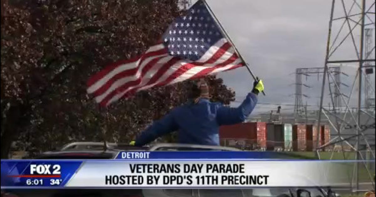 Detroit's 11th precinct host annual Veterans Day parade | FOX 2 Detroit