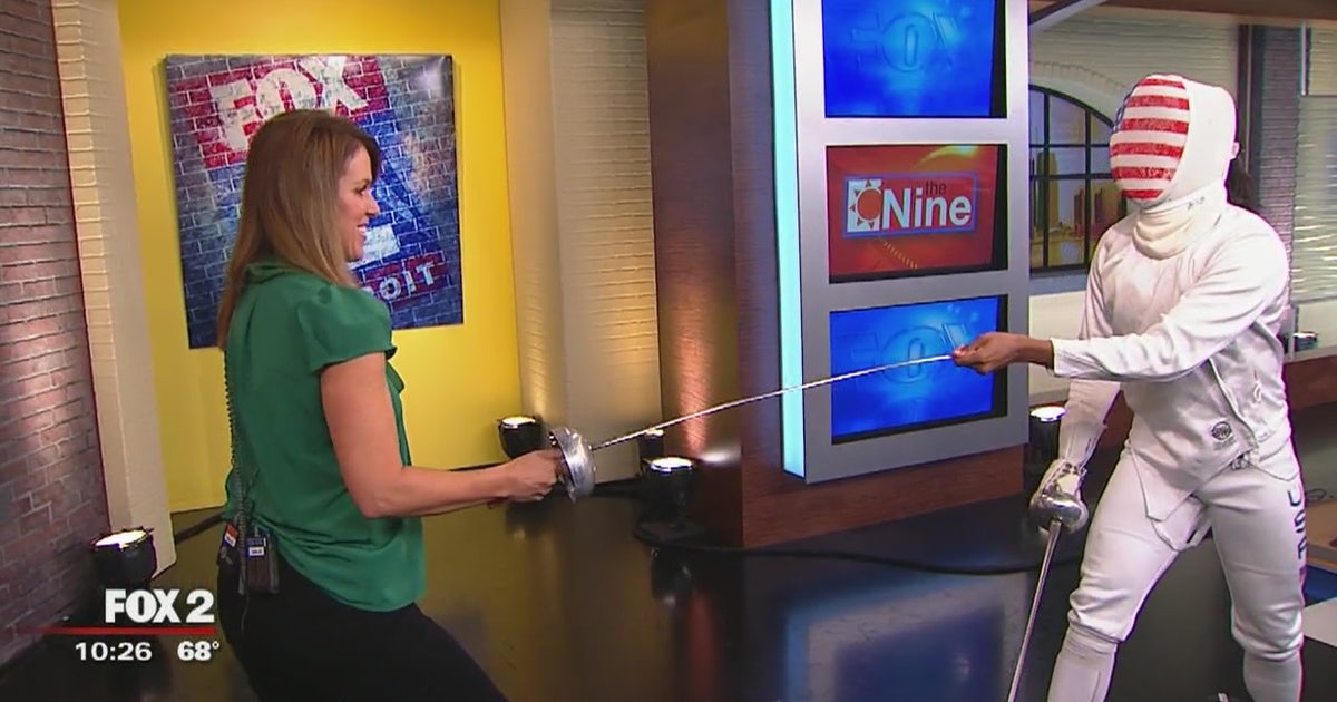 Fencing 101 with Olympian Jason Pryor | FOX 2 Detroit