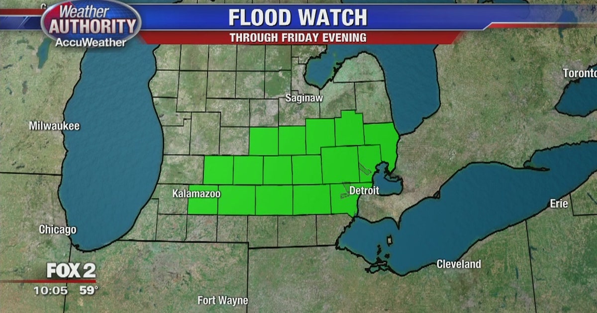 Flood warnings, watches in effect through Friday | FOX 2 Detroit