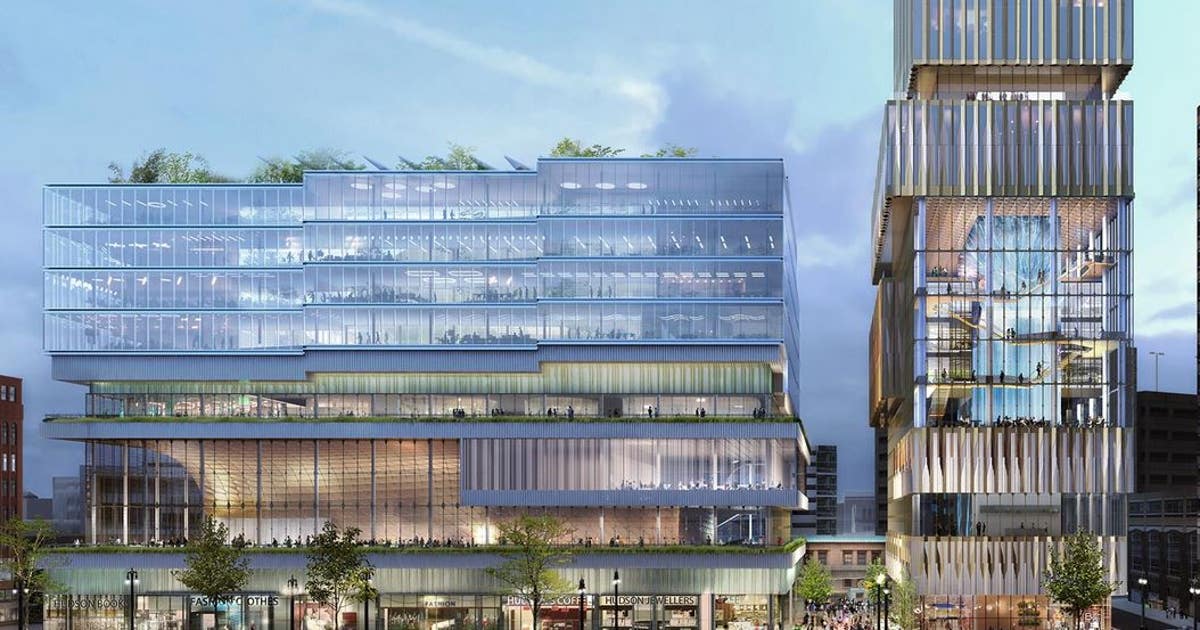 Bedrock breaks ground on $1 billion project at former Hudson site | FOX ...
