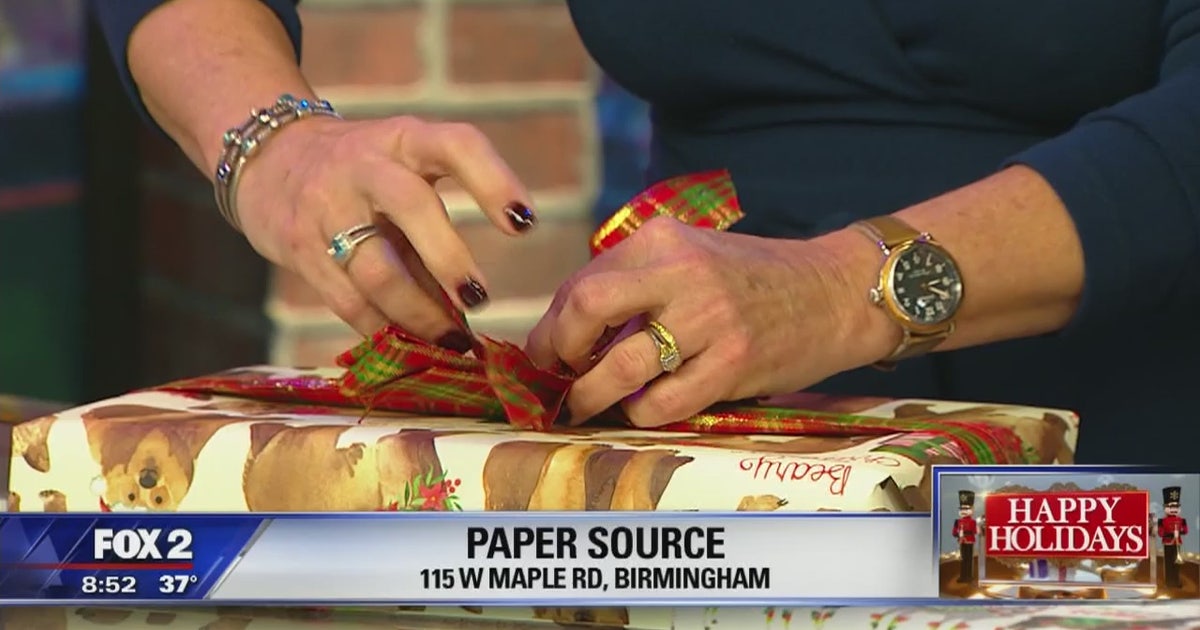 Wrapping tricks from The Paper Source | FOX 2 Detroit
