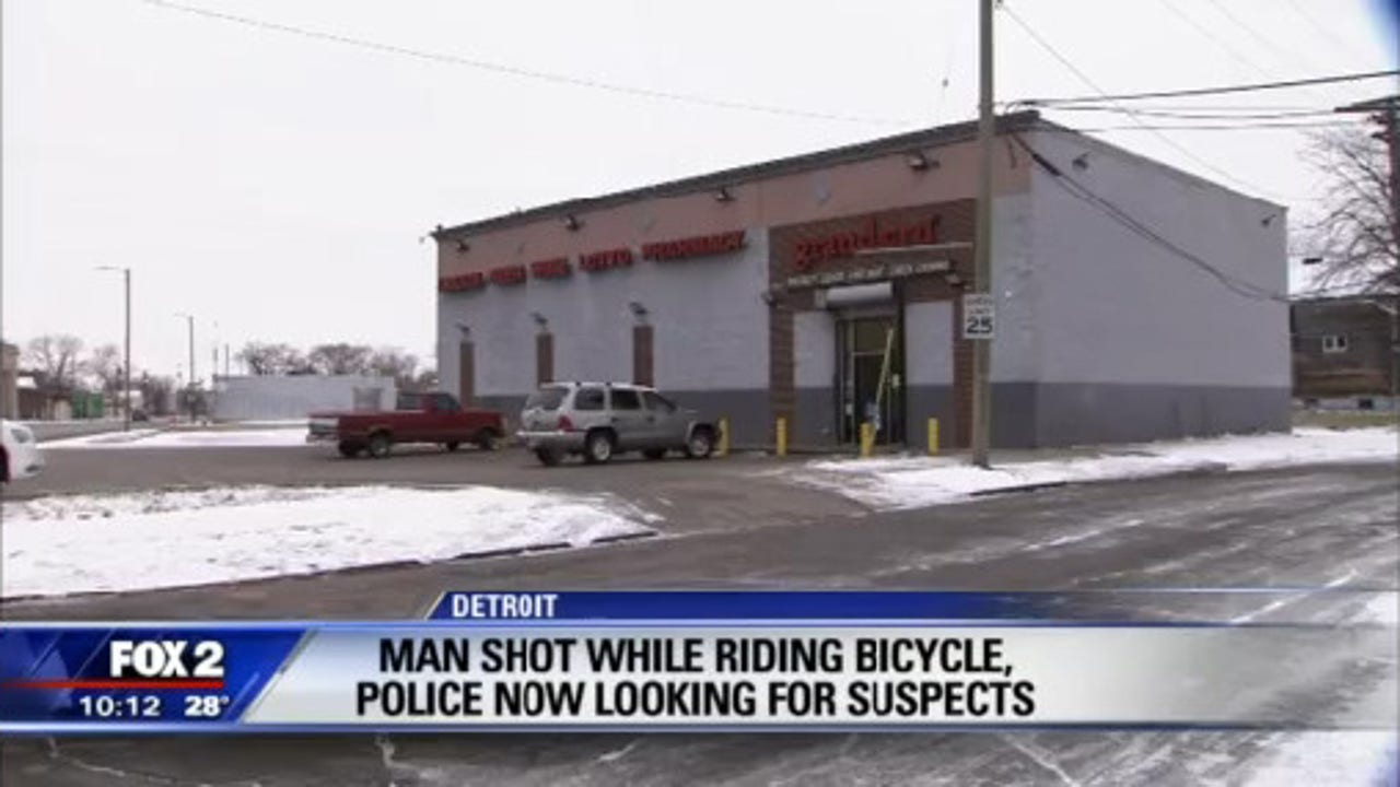 Bicyclist shot in the head on Detroit's west side, bullet makes a ...