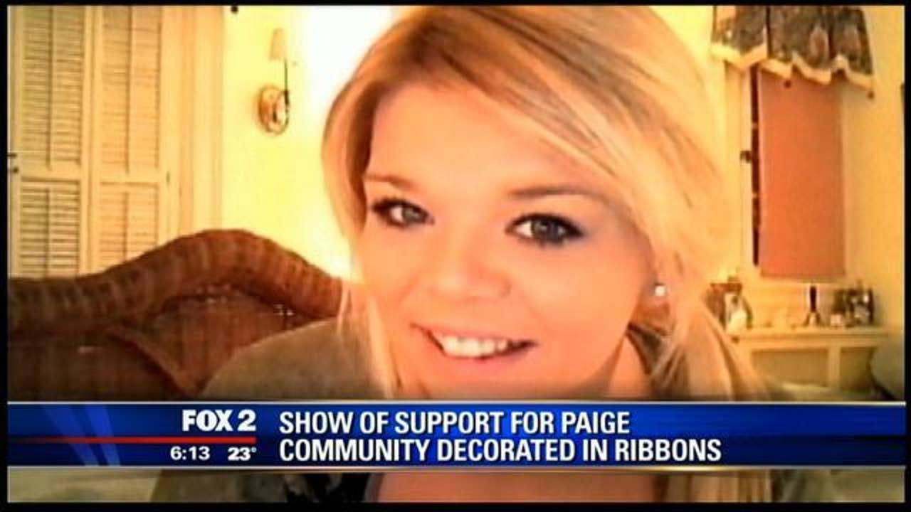 Paige Stalker's memory lives on in pink and green ribbons in Grosse ...