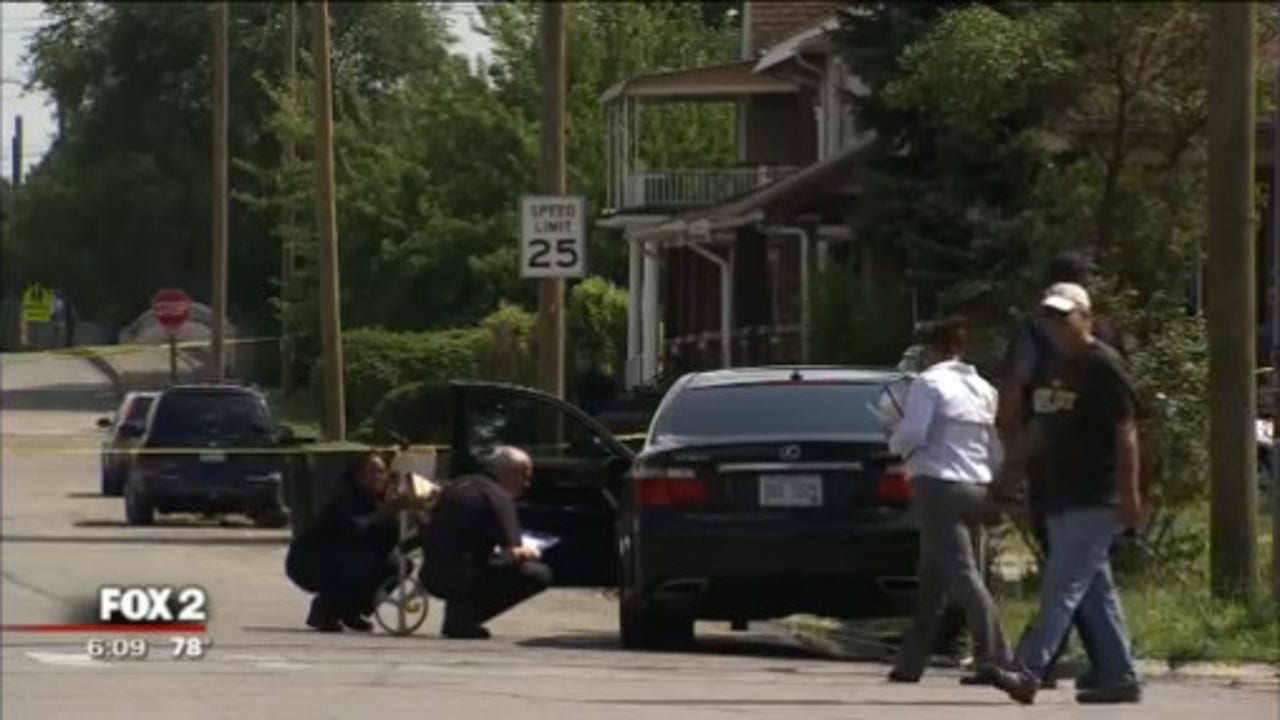Drive By Shooting Kills Man Inside His Car In Sw Detroit Fox 2 Detroit