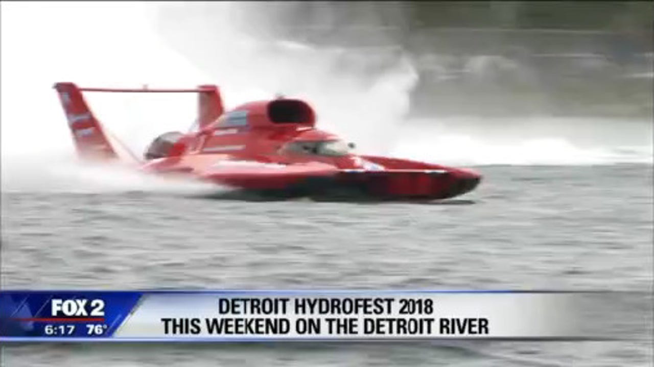 Detroit Hydrofest kicks off this weekend on the Detroit River