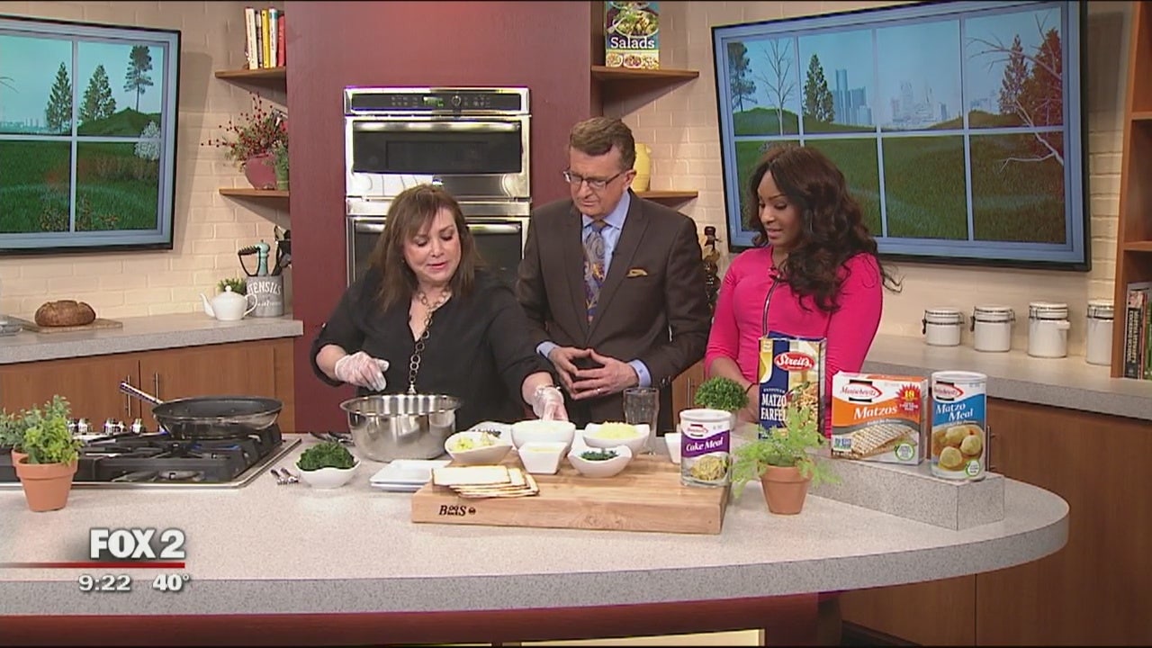 Preparing Passover Food with Chef Annabel Cohen