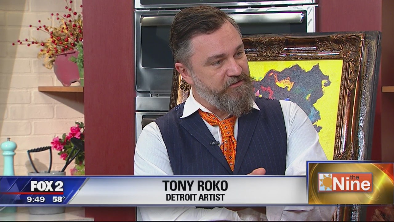 Artist Tony Roko forms Art Foundation with Wolverine Human Services | FOX 2 Detroit