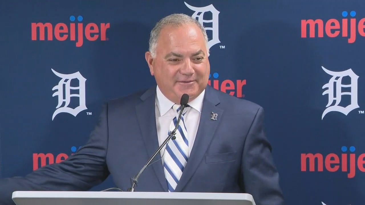 WATCH: Detroit Tigers announce contract extension for general manager ...