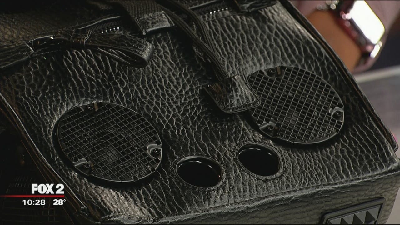 Backpack with speakers, the Wizpak | FOX 2 Detroit