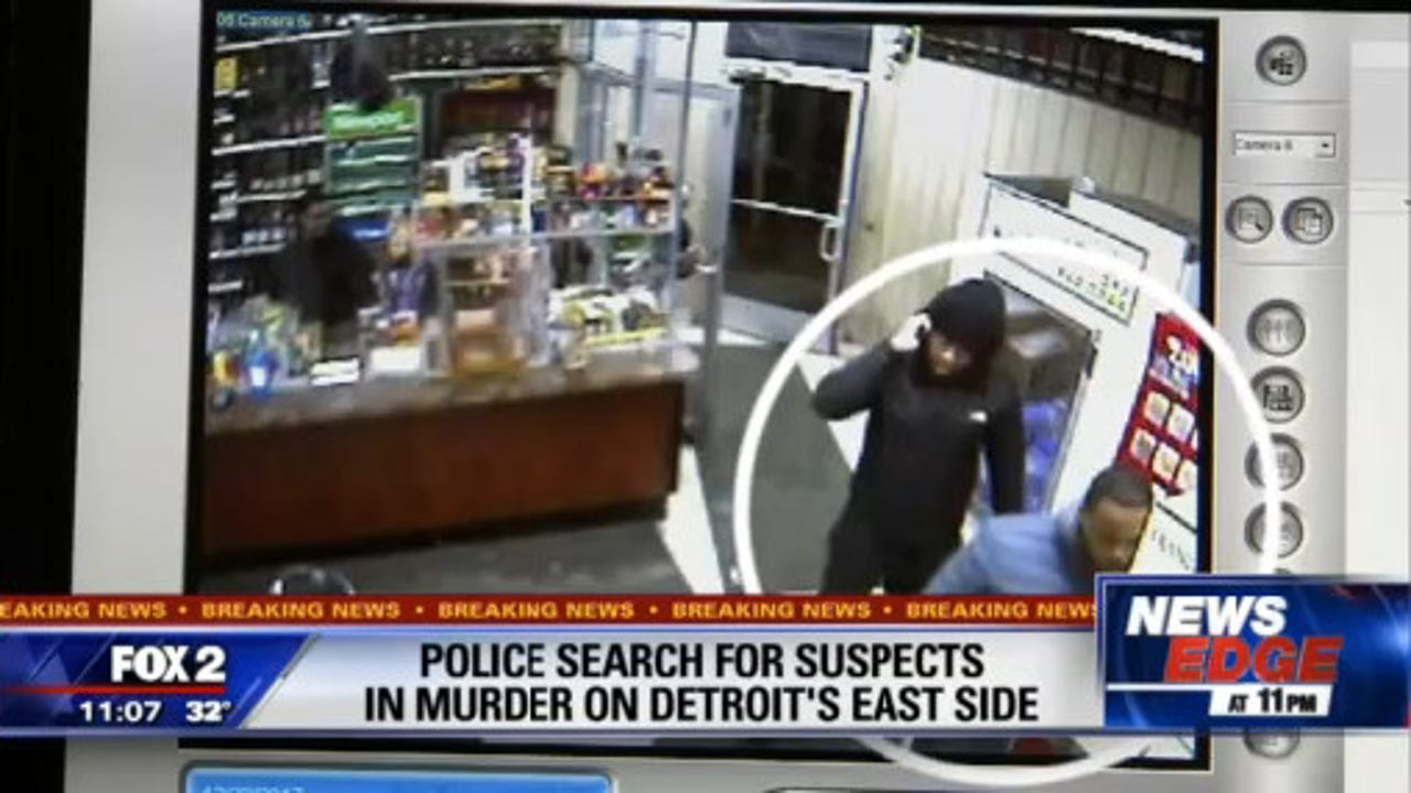 Breaking News: Police search for suspects in murder on Detroit's east side
