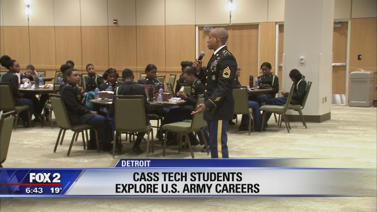 Cass Tech students explore U.S. Army careers | FOX 2 Detroit