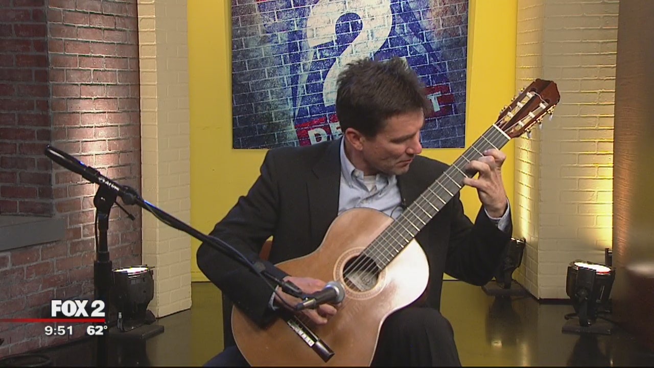 Classical guitarist Peter Fletcher in Detroit | FOX 2 Detroit