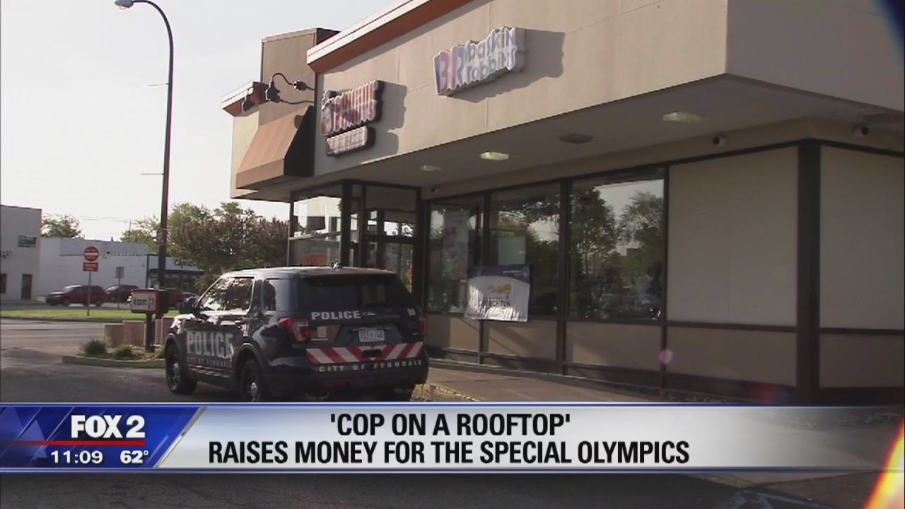Cop on a Rooftop raises money for Special Olympics | FOX 2 Detroit