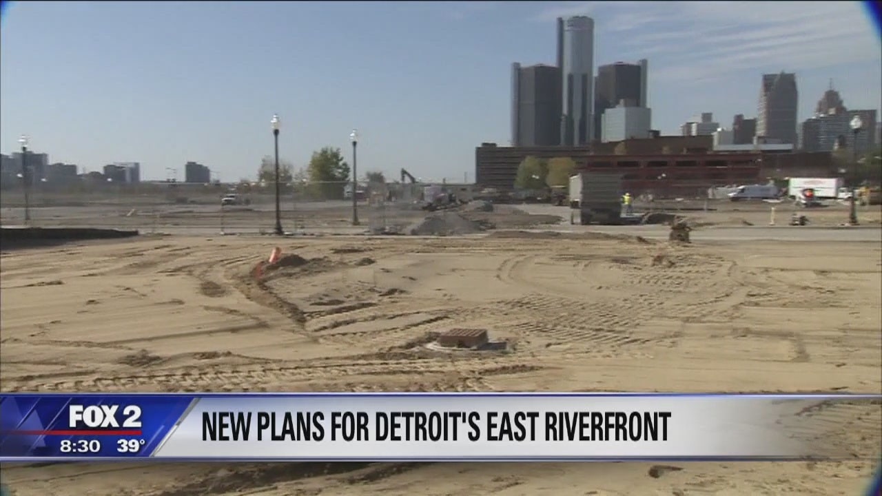 New ideas coming for more Detroit riverfront redevelopment